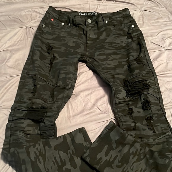 spark | Jeans | Spark Black Camo Jeans | Poshmark